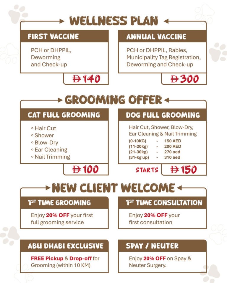 Our Offers - Pure Life Veterinary Treatment